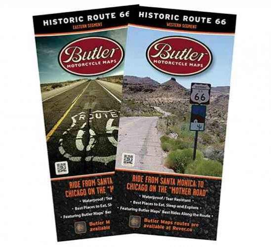 Motorcycle Maps by Butler Motorcycle Maps - Motorcycle Classics